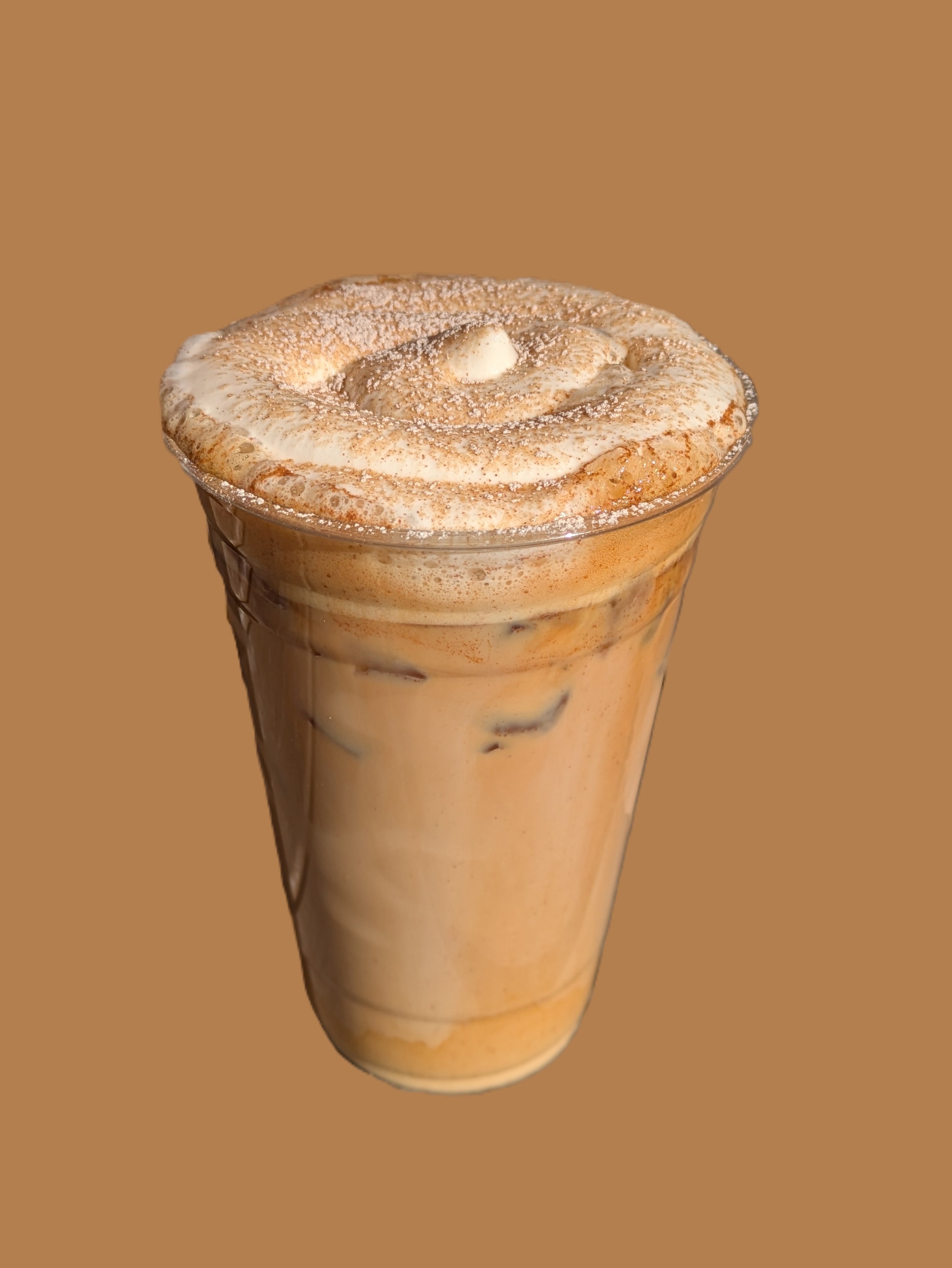 Iced Gingerbread Man Latte | Dave's Coffee
